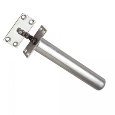 Brass Or Chrome Fire Rated Concealed Chain Spring Door Closer