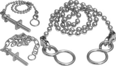 Chrome Basin/sink/bath Ball Chain Stay New