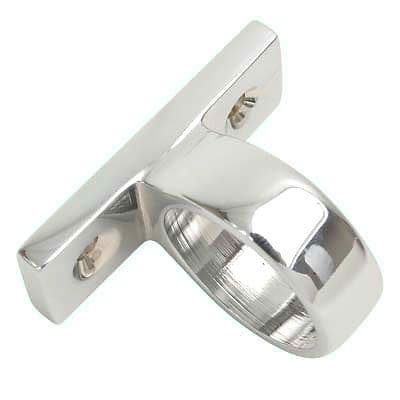 CHROME SASH WINDOW RING EYE FINGER PULL LIFT