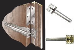 Fire Rated Concealed Internal Tubular Chain Spring Mortice Door Closer