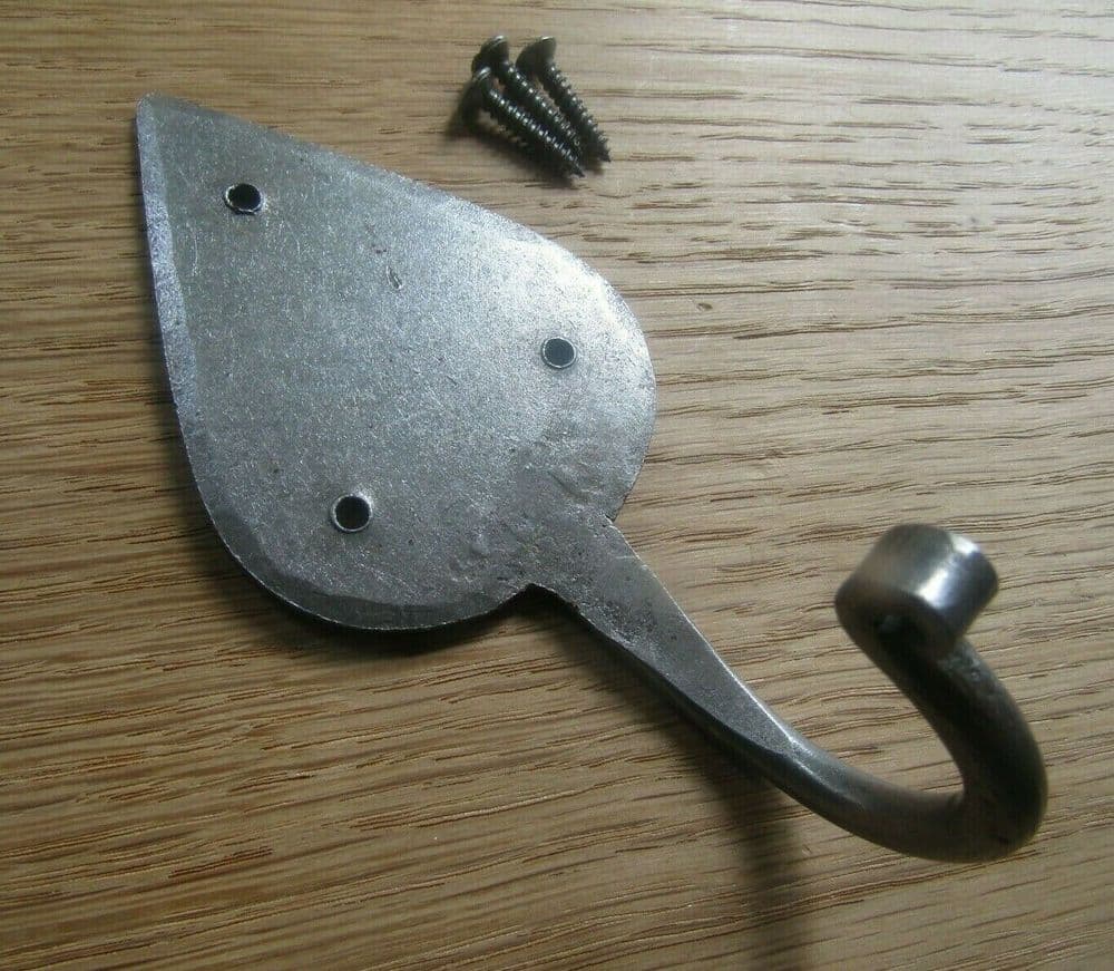 Hand Forged Spade Hook Antique Iron