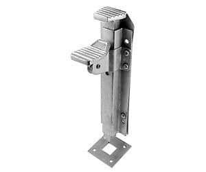HEAVY DUTY GALVANIZED FOOT OPERATED GARAGE DOOR GATE DROP BOLT LOCK