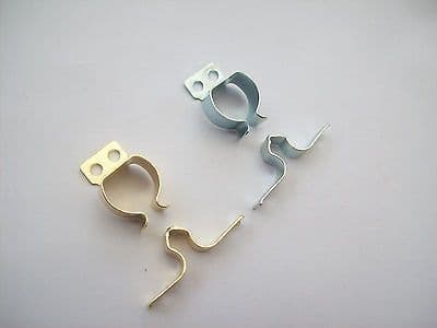 pack of 10 Brass/silver gripper Boat Caravan Kitchen Cupboard door ...