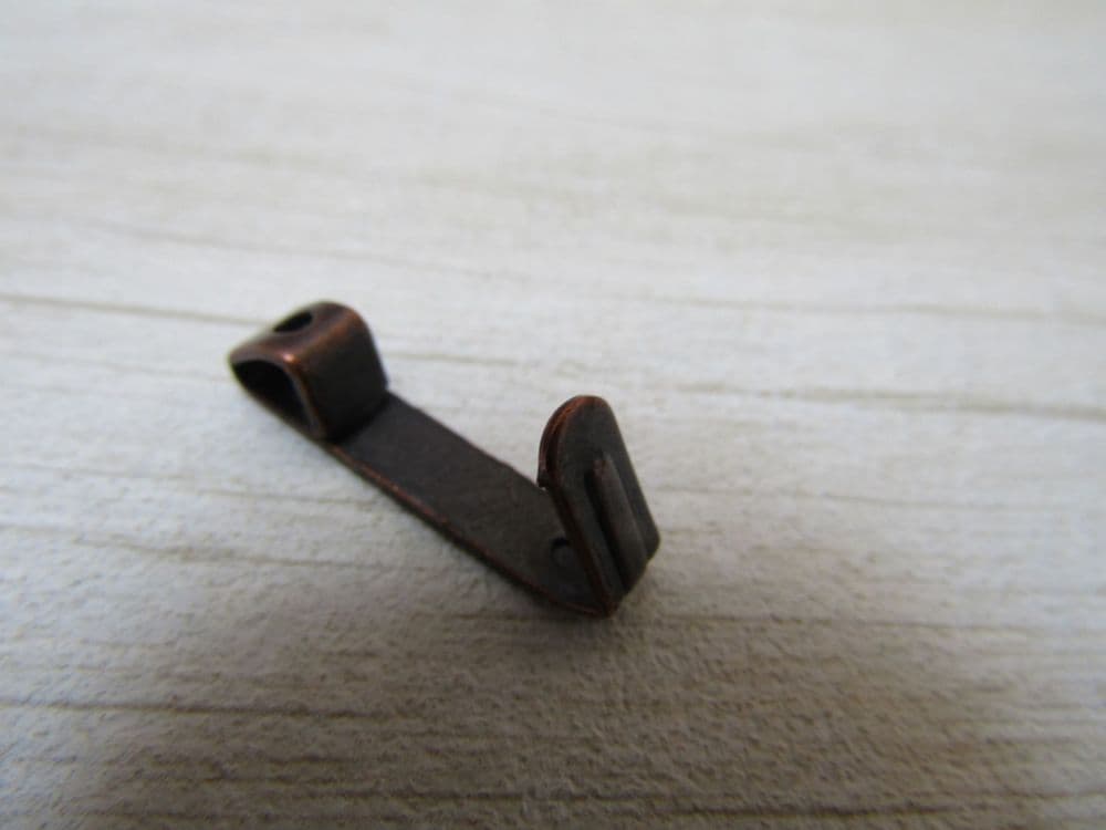 Pack Of 10 Small Picture Hooks Antique Copper