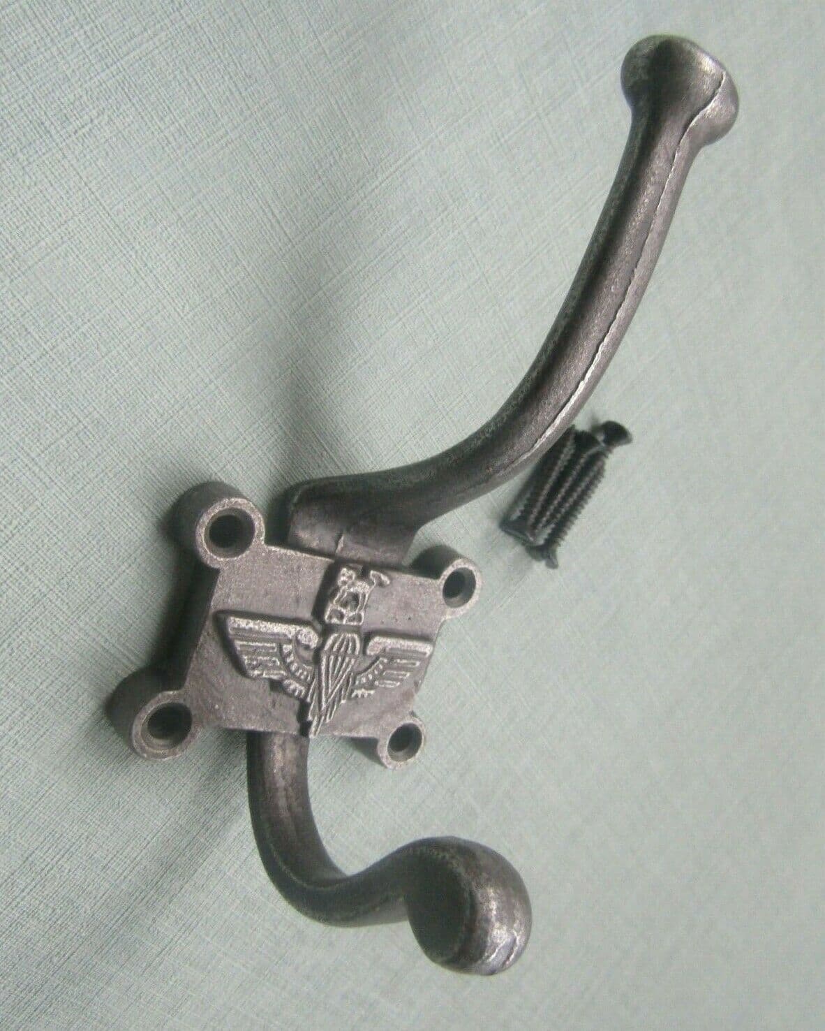 Parachute Reg Coat Hook Antique Iron
