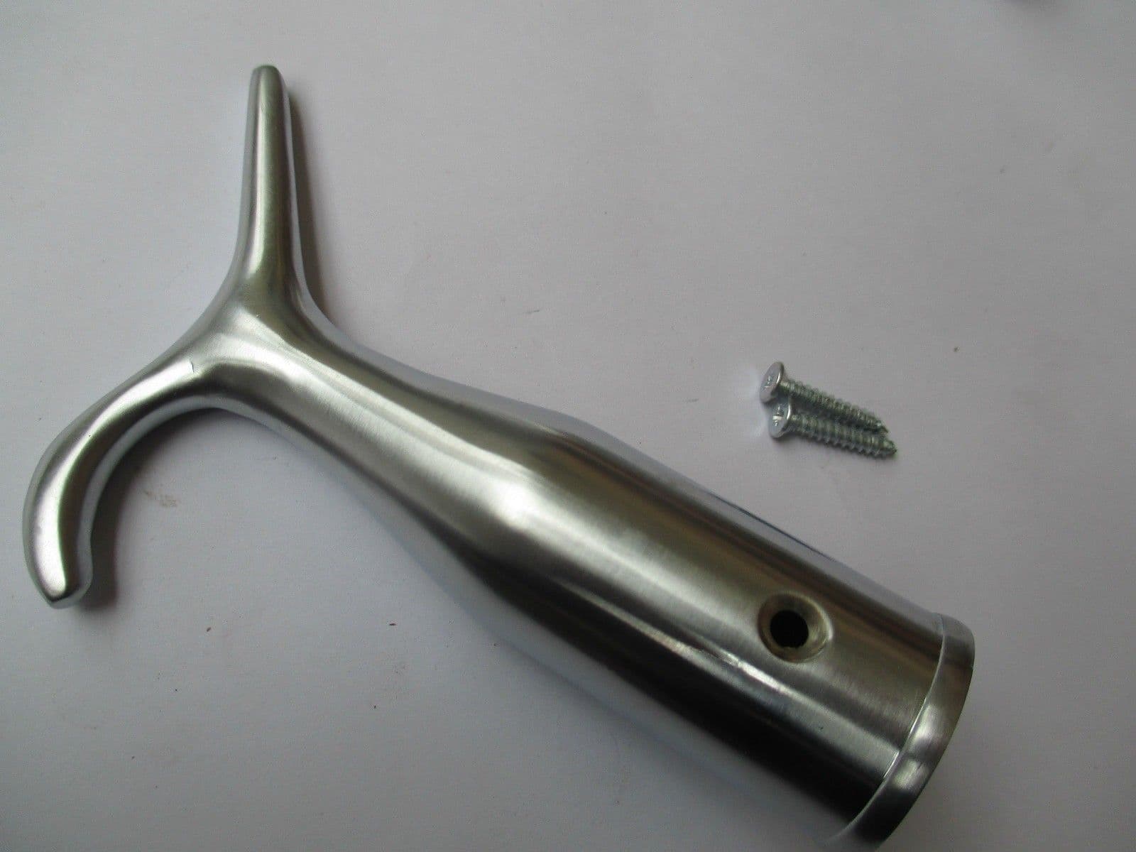 Satin Brushed Chrome Sash Pole Sky Window Boat Hook