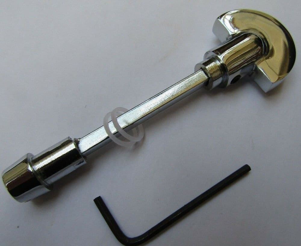Spare Replacement Spindle Bar Polished Chrome Bathroom Thumbturn