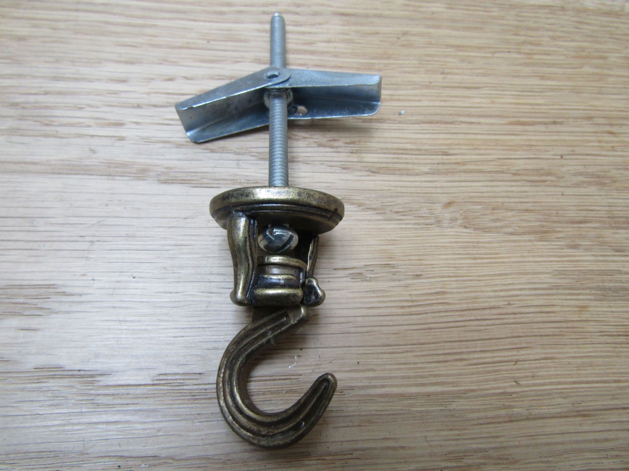 Swivel Ceiling Hook Antique Brass