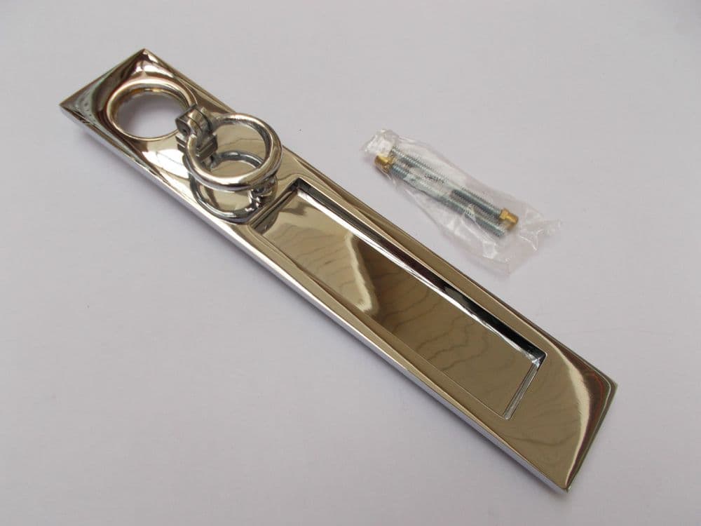 Trinity Letter Plate Polished Chrome