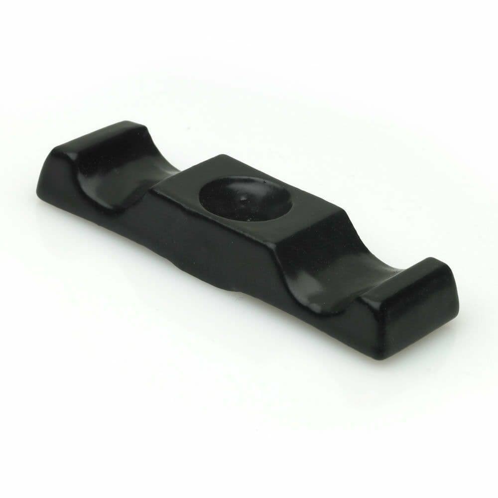 Turn Button Catch Latch Black 40mm