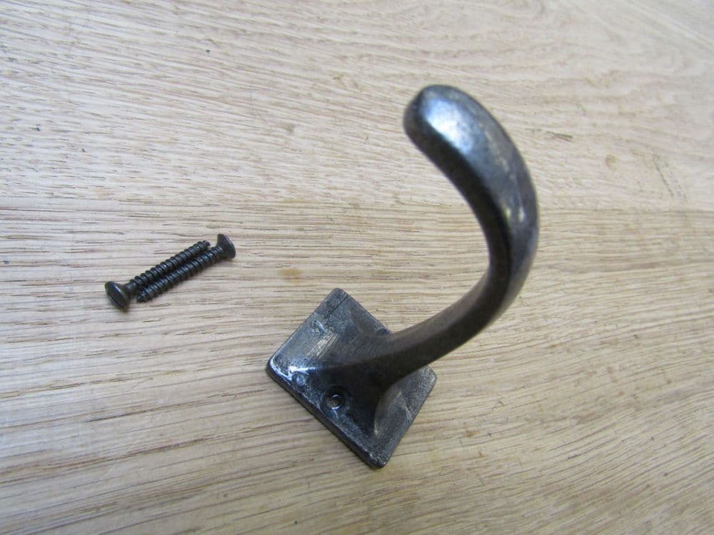 Utility Coat Hook Antique Iron