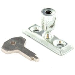 Window Lock For Casement Stay Pin With Key For Insurance