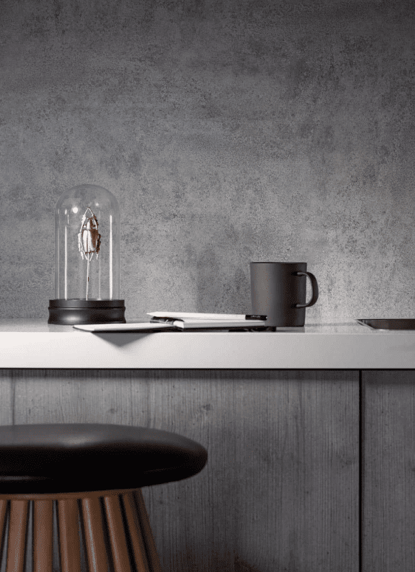 AluSplash Elements Matt Splashback - Concrete