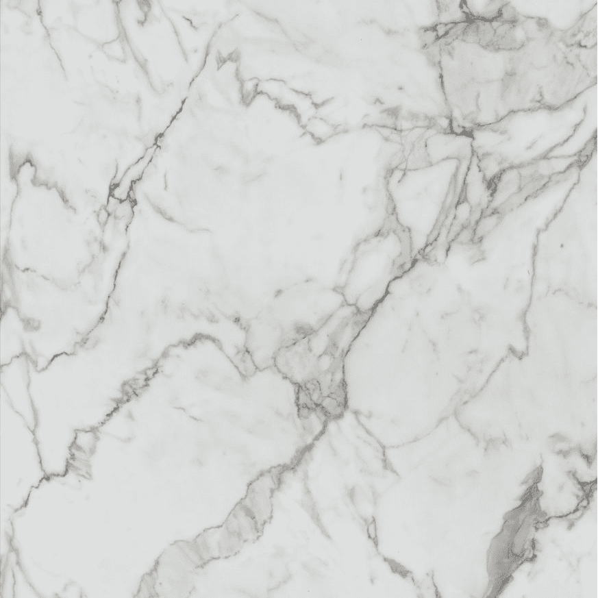 Aria Solid Laminate Worktops - Calacatta Marble 12mm - White Core ...