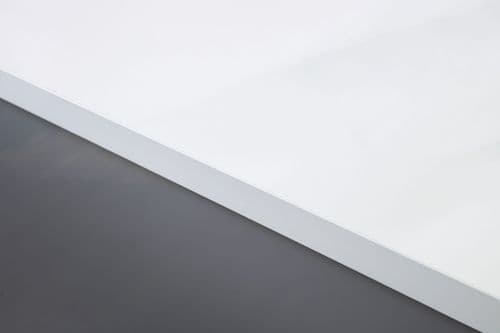 Bonded Fenix NTM 39mm Solid Surface Worktops - Bianco Kos