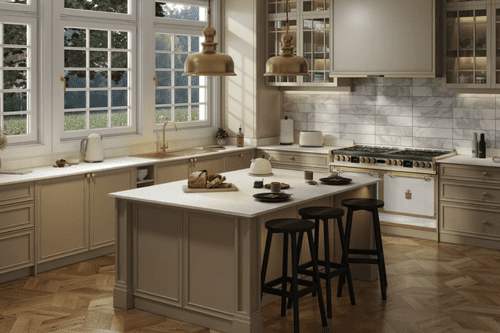 Coreluxe Solid Surface Worktops - Sahara Ivory