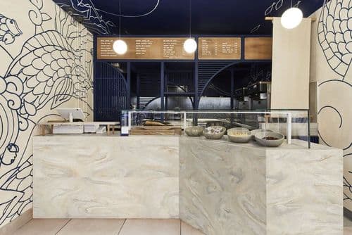 Corian Solid Surfaces - Carrara Crema