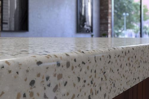 Corian Solid Surfaces - Peppered Terrazzo
