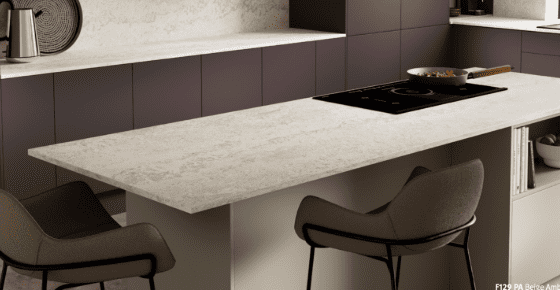 Egger 20mm Square Edge Worktops - Beige Ambiance Granite - F129 PA