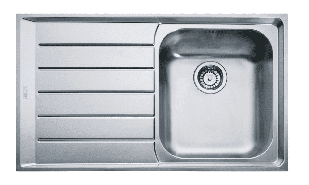 Franke Stainless Steel Sinks - Neptune Slim-Top Single Bowl Sink - NEX211