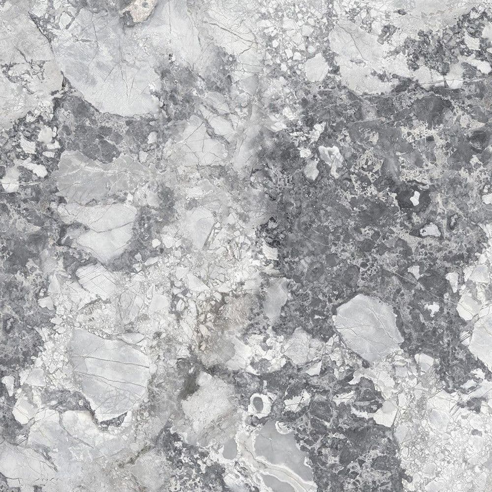 Kronodesign 4m Square Edged Laminate Worktops - White Iceberg Marble ...
