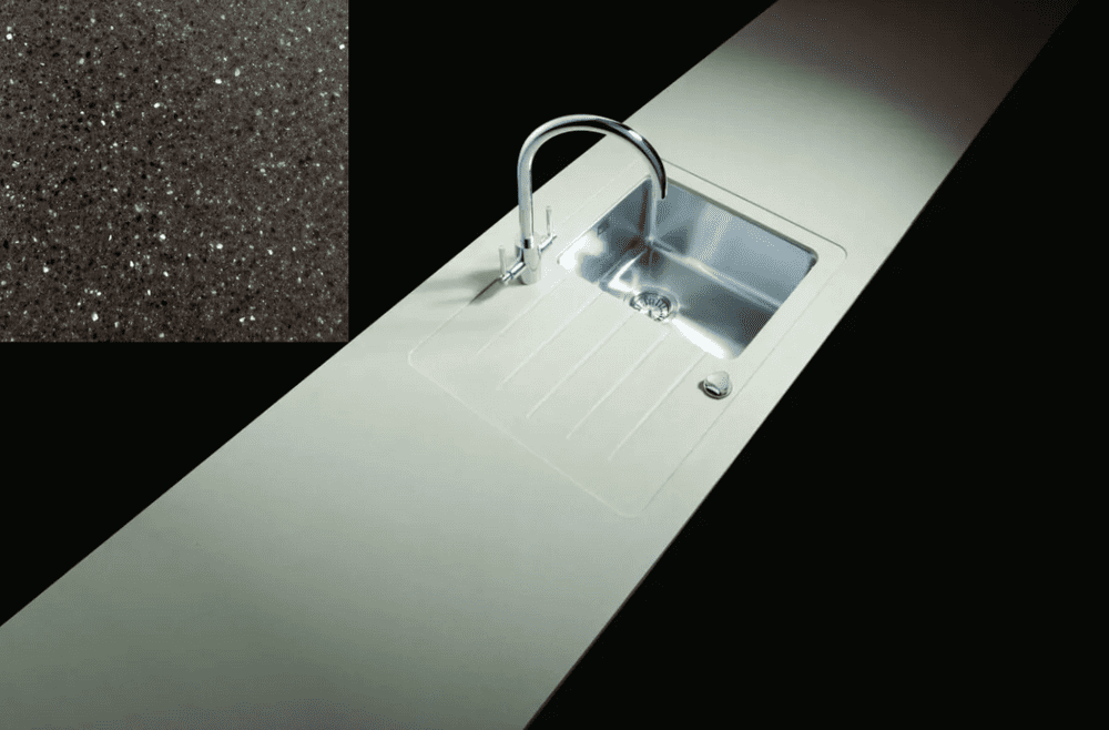 Maia Stainless Steel Sink Module - Mocha