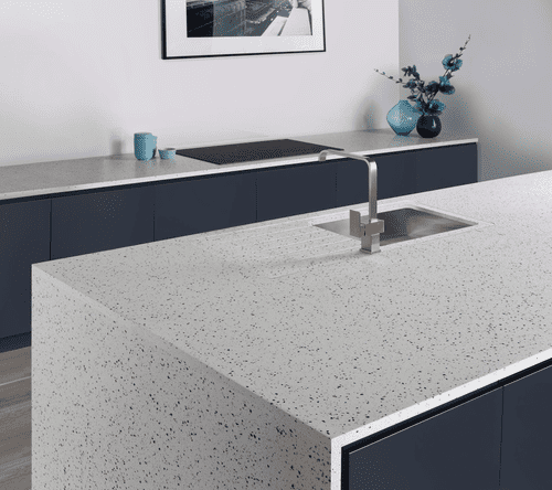 Minerva - Ice Blue - Solid Worksurfaces IB