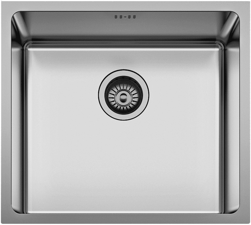 Monument Undermount Single Bowl Stainless Steel Sink 490 x 440mm MS50