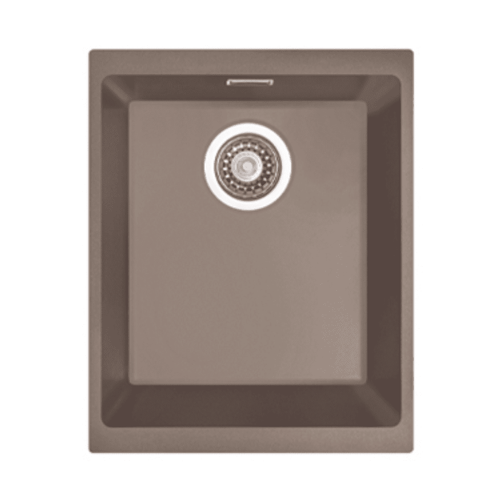 River Range - Cherwell - Fossil Undermount/Inset Single Bowl Granite ...