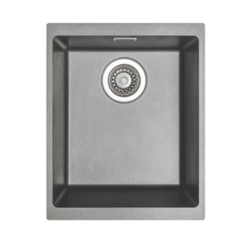 River Range - Cherwell - Graphite Grey Undermount/Inset Single Bowl ...