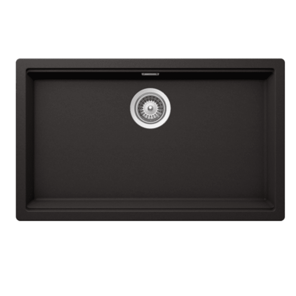 River Range - Mississippi - Black Undermount/Inset Large Single Bowl ...