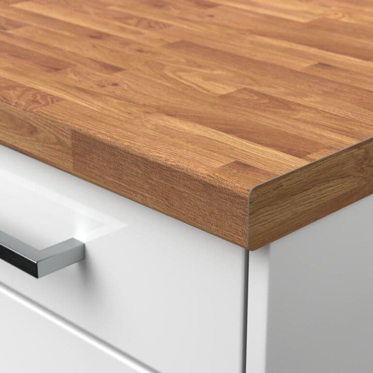 Senses Postformed Laminate 38mm Worktops - Colmar Oak - Dogal