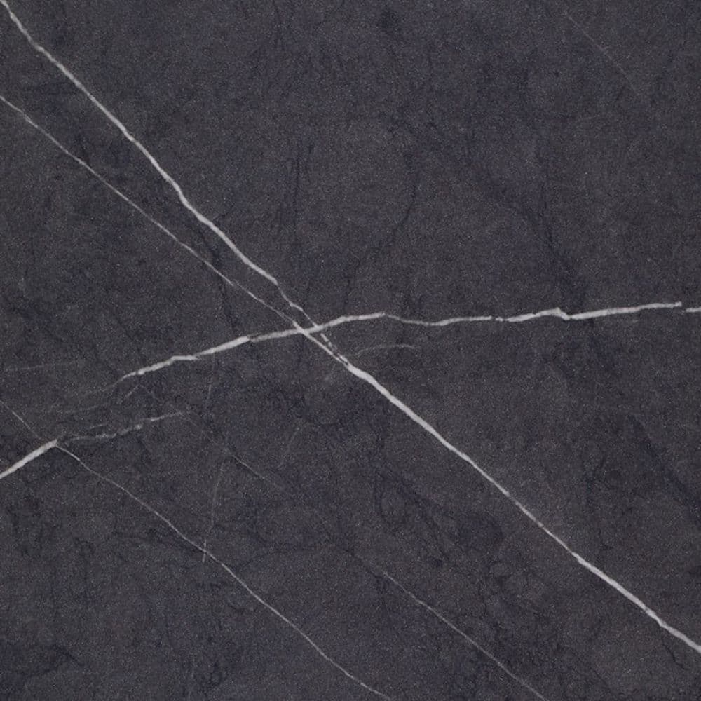Spectra Square Edge 22mm Laminate Worktops Black Lightning Marble - Matt