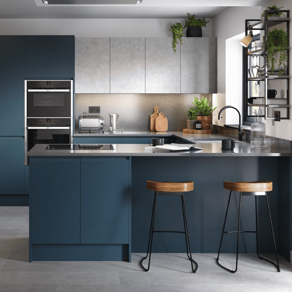 Strata Quartz Worksurface - Barbican Concrete