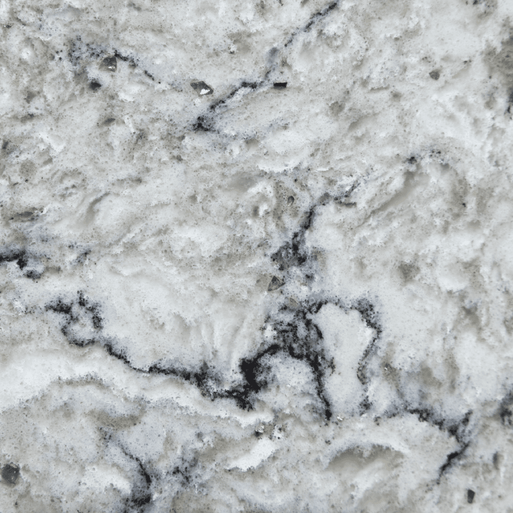 Strata Quartz Worksurface - Hail Storm