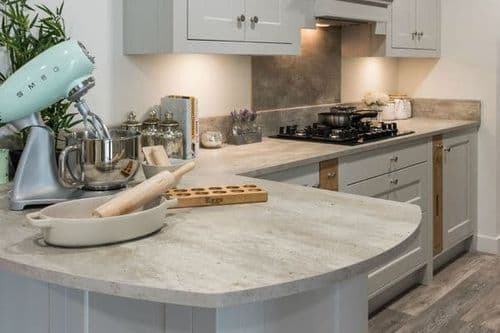 TopShape 4m Square Edged Laminate Worktops - Causeway 25mm