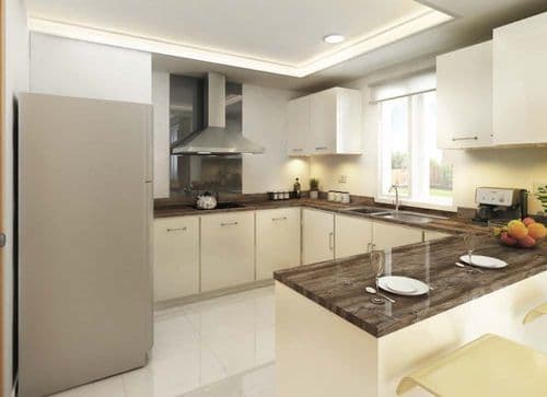 TopShape 4m Square Edged Laminate Worktops - Safari Oak 25mm