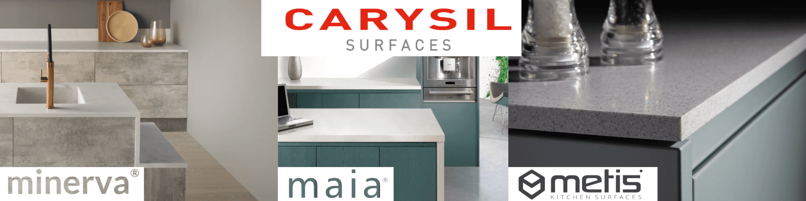 Carysil Surfaces & Acessories