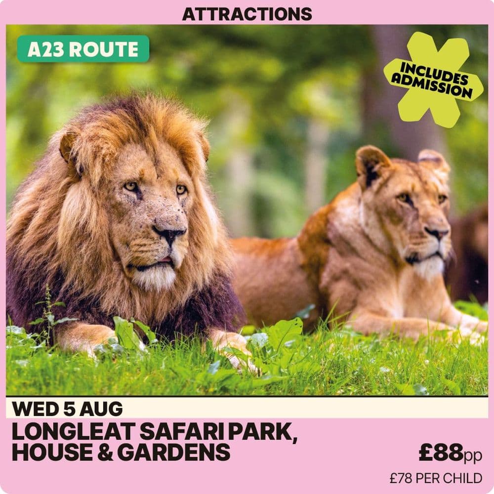 Event Travel Hub - Let's make a day of it. Excursions BHAFC Travel