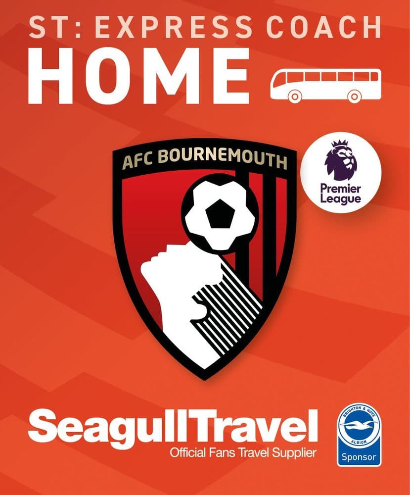 Matchday Express Service to the Amex vs Bournemouth FC Sunday 24th ...