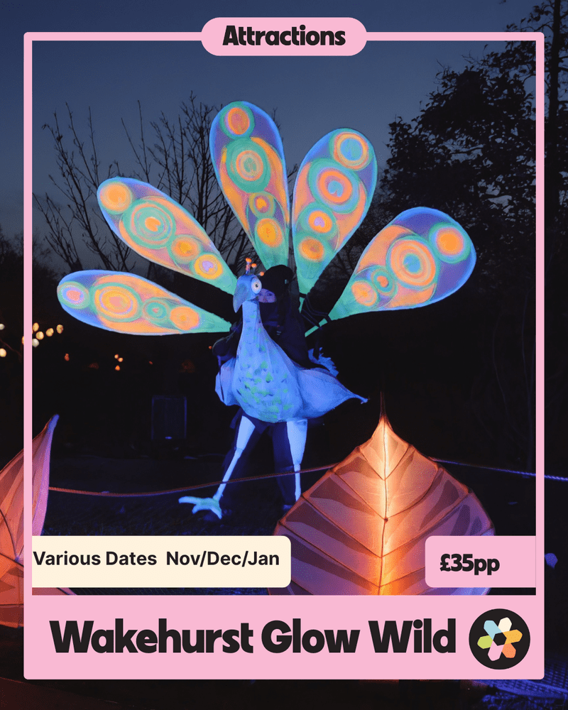 Wakehurst Glow Wild -Friday 2nd January AA & B