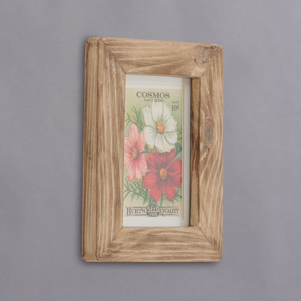 Distressed Wood Picture Frame