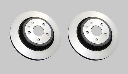 Genuine Volvo S90 II, V90 II (inc CC) (19-) Front Brake Discs (17 ...