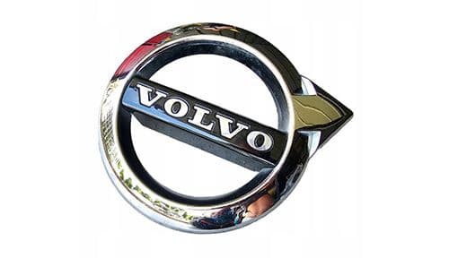 Genuine Volvo V40 (13-) Front Hood Grille Emblem / Badge