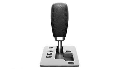 Genuine Volvo XC60 (-12) Sport Leather Automatic Gear Shift Knob (Charcoal)