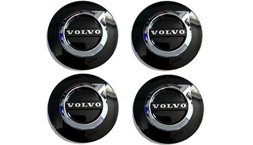 Genuine Volvo XC60 (16-) Hub Cap Kit/Wheel Centre Kit (Black)