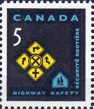 Canada 1966 Highway Safety Fine Mint
