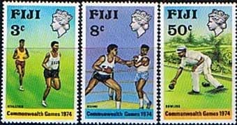 Fiji 1974 Commonwealth Games Set Fine Mint