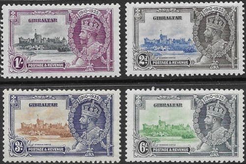 Postage Stamps omnibus issues King George V 1935 Royal Silver Jubilee