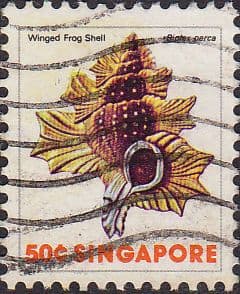 Singapore 1977 Shells SG 296 Fine Used